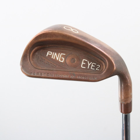 Ping EYE2 Beryllium Copper Individual 8 Iron Black Dot Steel Stiff RH S-132957 - Mr Topes Golf