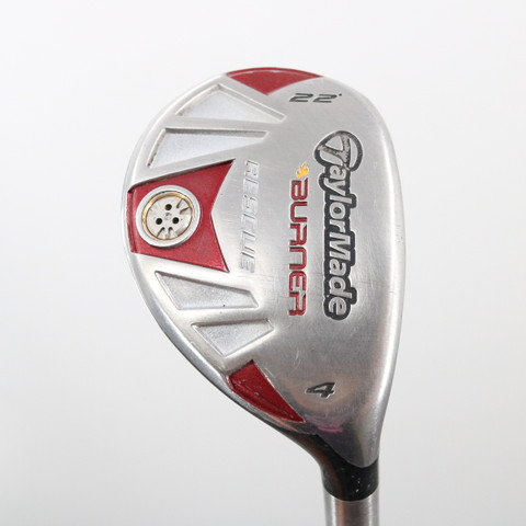 TaylorMade Burner Rescue 4 Hybrid 22 Deg Graphite S Stiff Right-Hand S ...