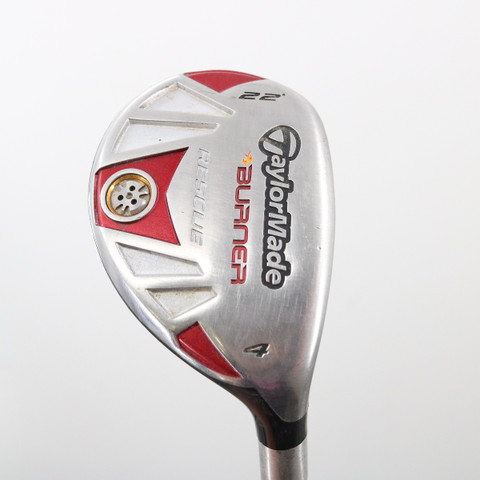 TaylorMade Burner Rescue 4 Hybrid 22 Deg Graphite R Regular Right-Hand ...
