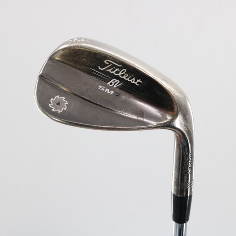 Titleist Vokey SM7 Brushed Steel S Sand Wedge 52 Deg 52.08F Steel RH C-134262 - Mr Topes Golf