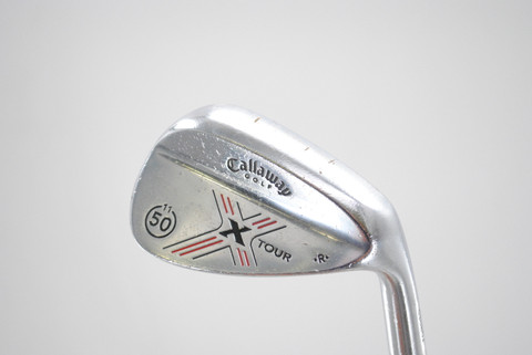 Callaway X-Tour R Forged Satin Chrome Gap Wedge 50 Deg 50.11 Steel RH J ...