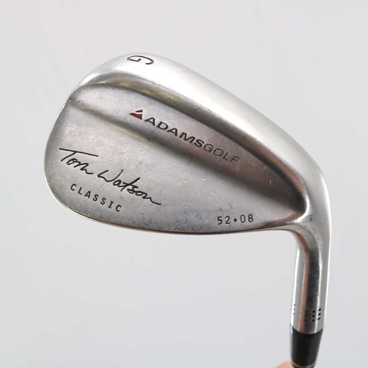 Adams Tom Watson Classic Grind G Gap Wedge 52 Degrees 52.08 Steel Shaft ...