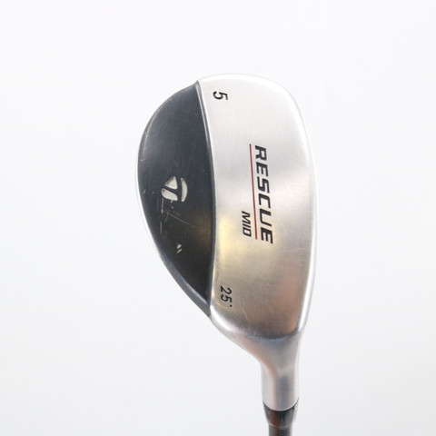 TaylorMade Rescue Mid 5 Hybrid 25 Deg Graphite Regular Flex Right-Hand ...