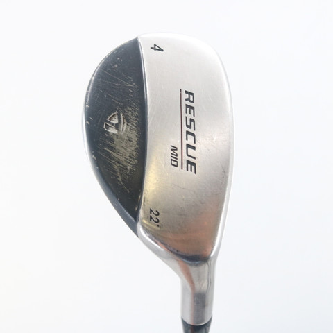 TaylorMade Rescue Mid 4 Hybrid 22 Degrees Steel Regular Flex RH C-138046 - Mr Topes Golf