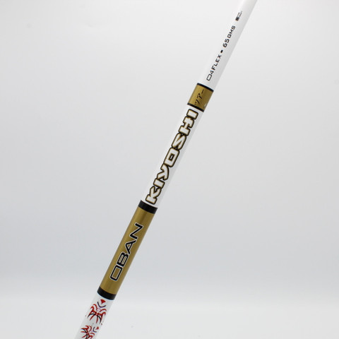 OBAN Kiyoshi White 04 Stiff Flex Driver Shaft w/ TaylorMade Adapter Tip ...