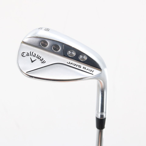 Callaway Jaws Raw Chrome Lob Wedge 60 Deg 60.8Z Steel Shaft Right-Hand ...