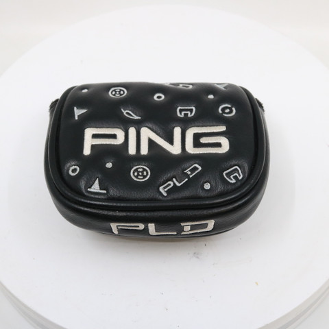 New Ping PLD Mallet Putter Head Cover Black/White Headcover Only HC-S ...