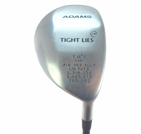 Adams Tight Lies Fairway Wood 16 degree SuperShaft Graphite Stiff Flex ...