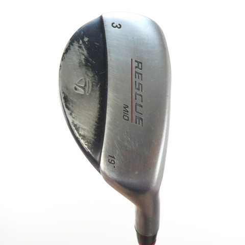 TaylorMade Rescue Mid 3 Hybrid 19 degrees Graphite Stiff Flex 27621G ...