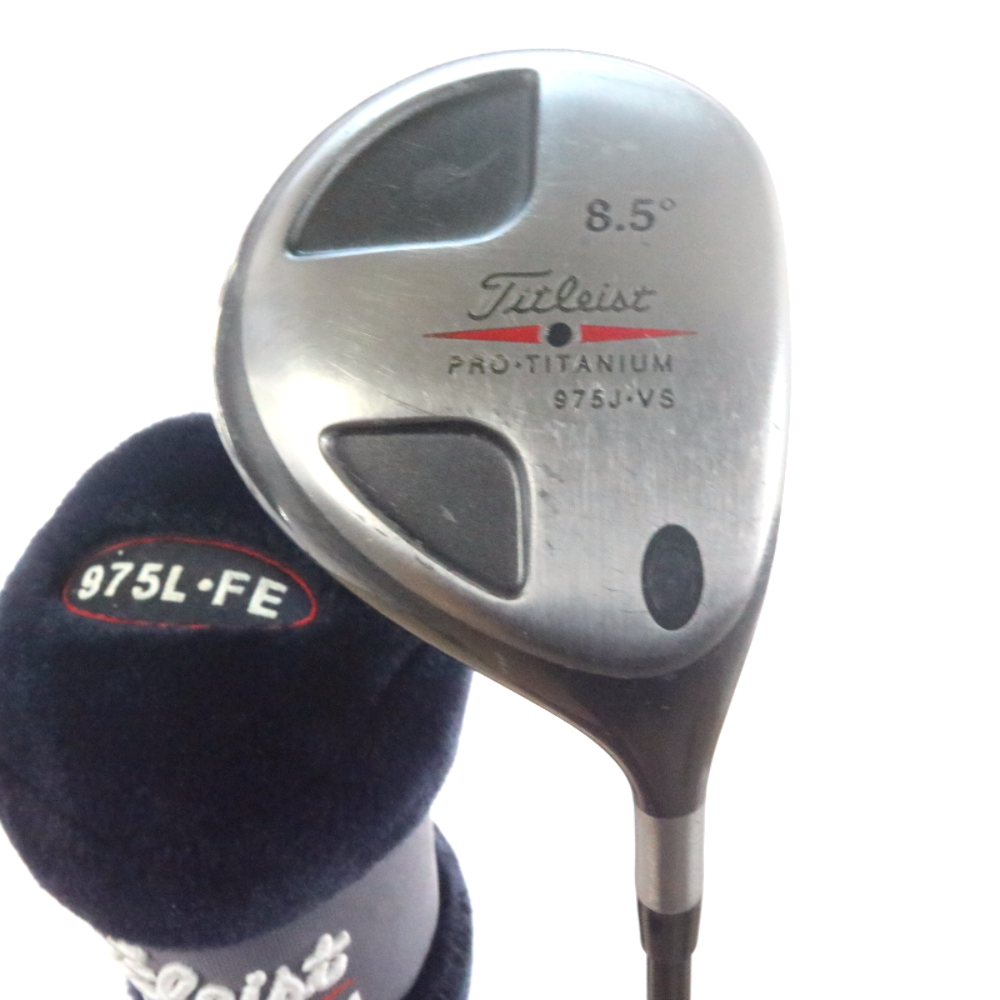 Titleist 975J VS Pro Titanium Driver 8.5 deg Speeder Stiff Headcover ...