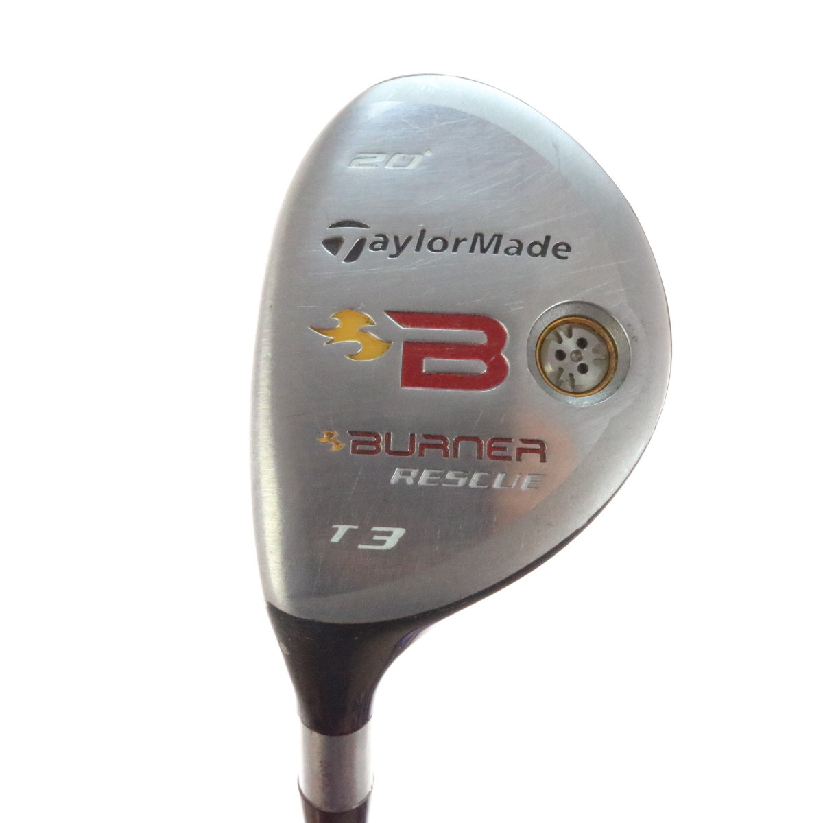 TaylorMade Burner Rescue Tour T3 Hybrid 20 degrees REAX 85 Stiff Flex ...