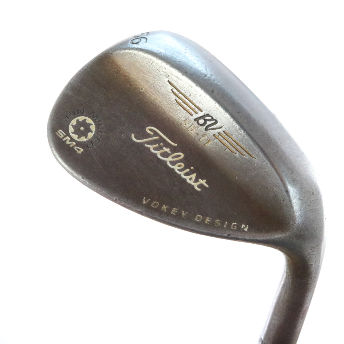 Titleist SM4 Spin Milled Black Nickel Wedge 56 deg 56.11 Steel Shaft 29431G - Mr Topes Golf