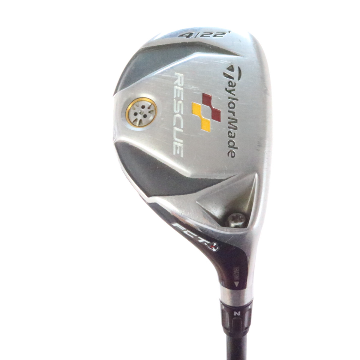 TaylorMade Rescue TP 4 Hybrid 22 deg VooDoo Graphite Regular Flex +1.50" 29876G - Mr Topes Golf