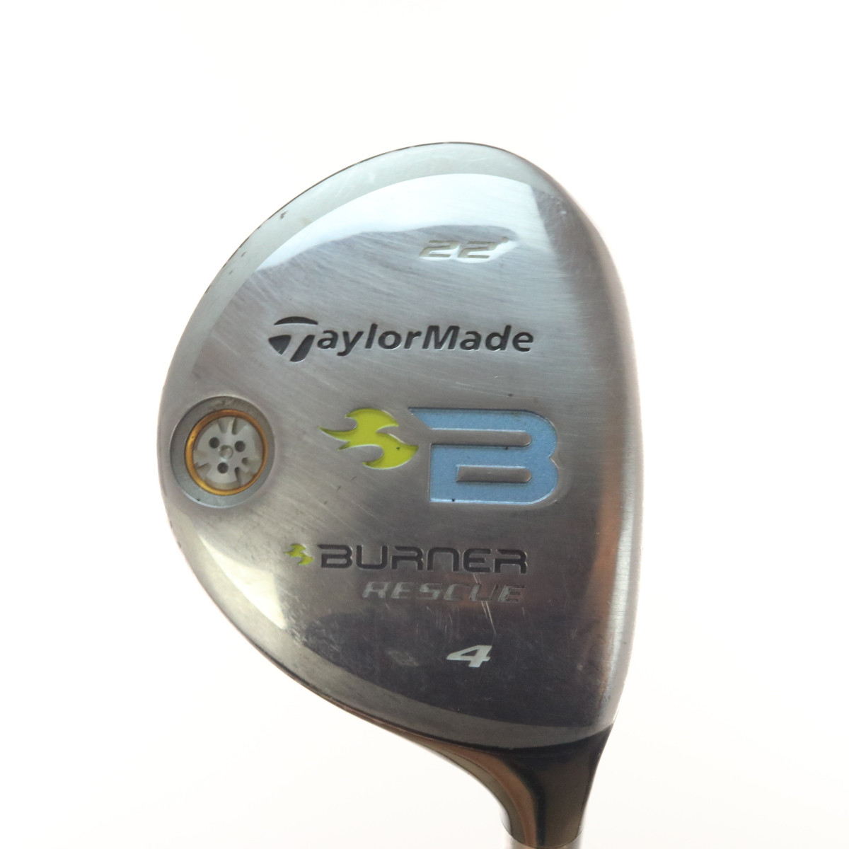TaylorMade Burner Rescue 4 Hybrid 22 deg REAX 50 Womens Ladies Flex ...