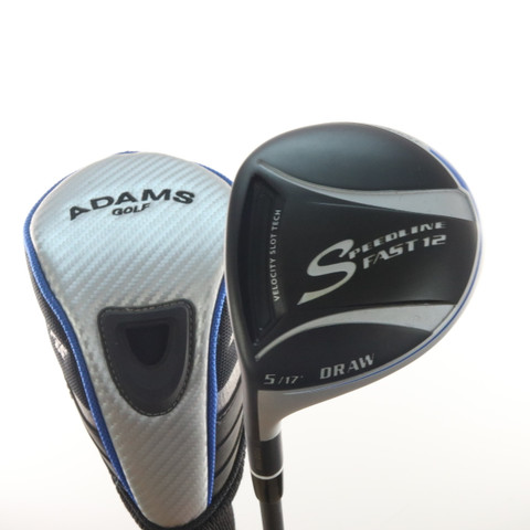 Adams Speedline Fast 12 5 Wood 17 deg ProLaunch Blue Regular Headcover ...