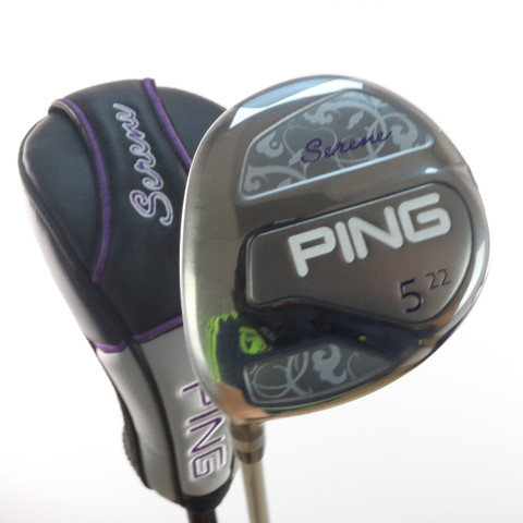 PING Serene 5 Fairway Wood 22 deg ULT 210 Lite Ladies Headcover LH 31434A - Mr Topes Golf