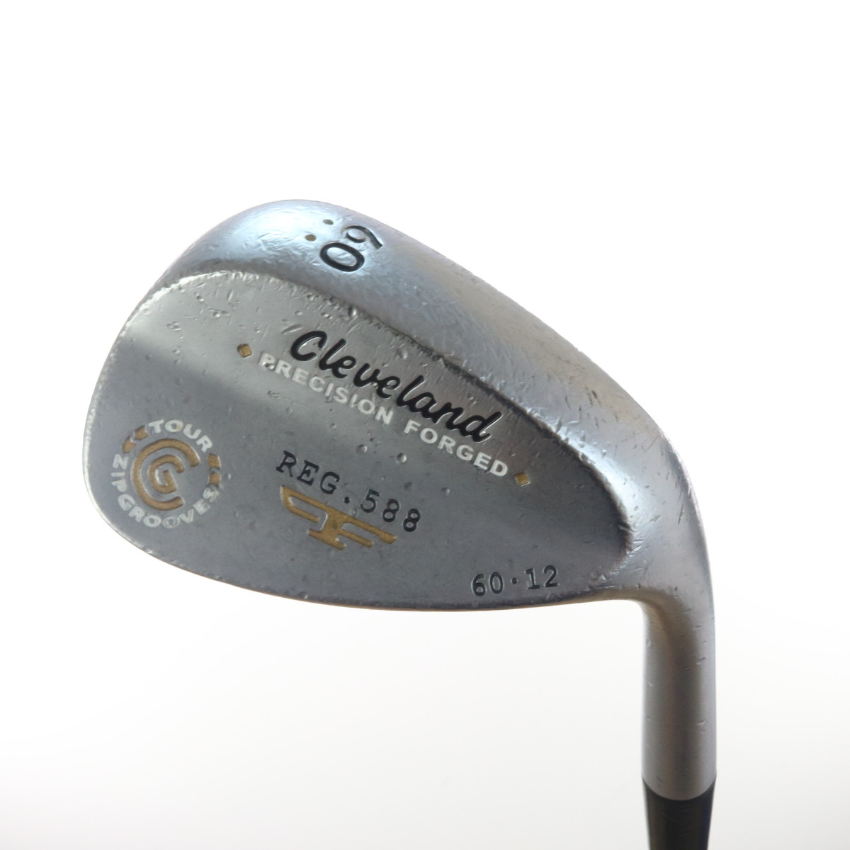 Cleveland Reg. 588 Forged Wedge 60 deg 60.12 True Temper Steel Shaft ...