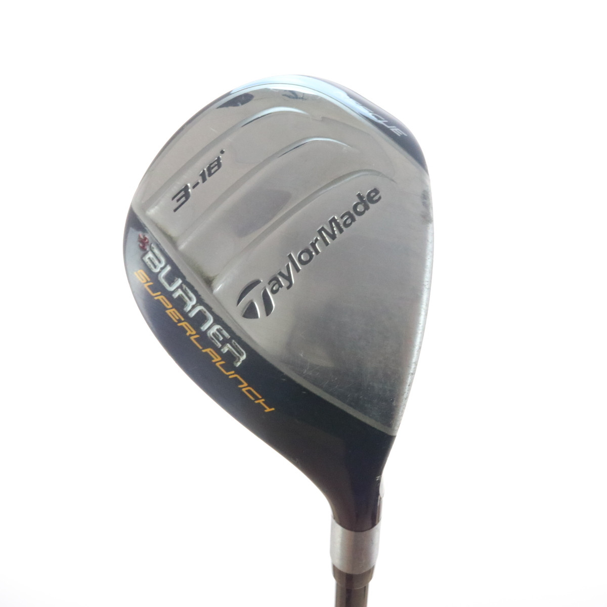 TaylorMade Burner Superlaunch Rescue 3 Hybrid 18 deg REAX 60 Regular ...