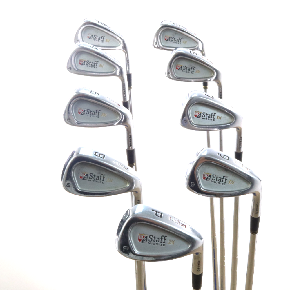 Wilson Staff RM Midsize 2-P Iron Set Steel FireStick Stiff Flex 31658A ...