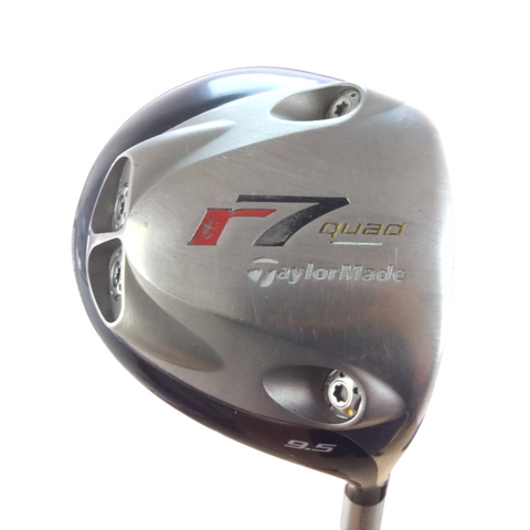 TaylorMade R7 Quad Driver 9.5 Degrees Graphite REAX 60 Stiff Flex 32203A - Mr Topes Golf