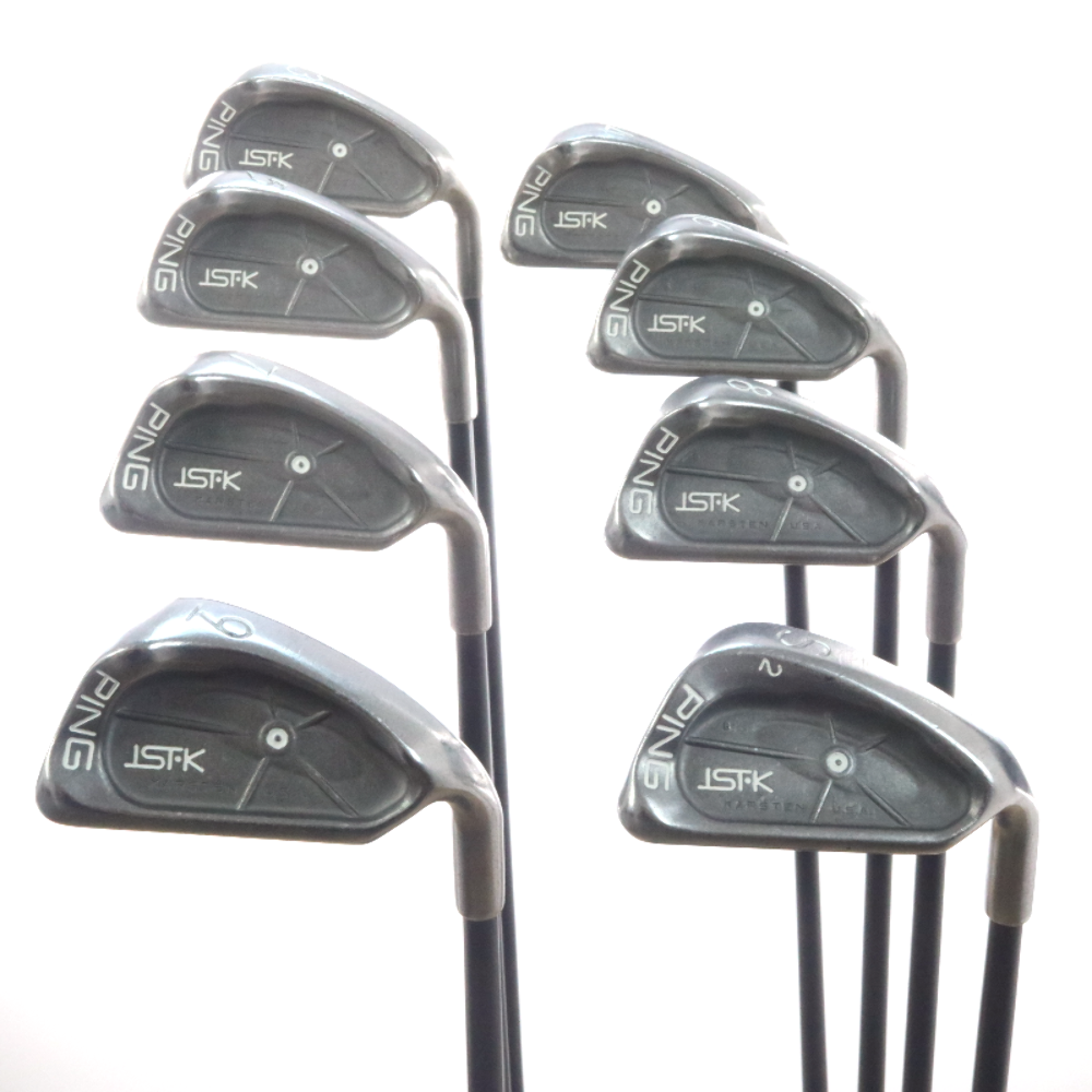 Ping ISI K Iron Set White Dot Graphite W54 Stiff Flex 32284A - Mr Topes ...