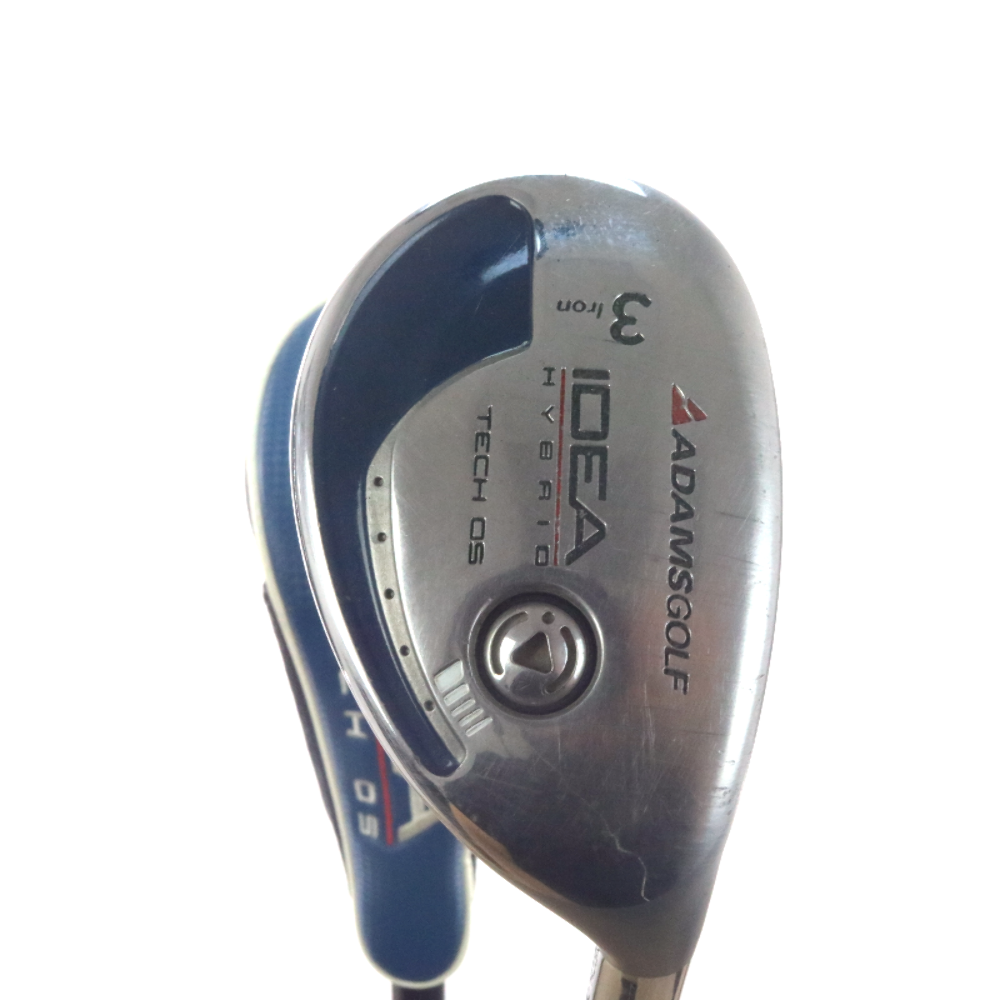 Adams Idea Tech OS 3 Iron Hybrid Aldila NV Graphite X-Stiff Headcover ...