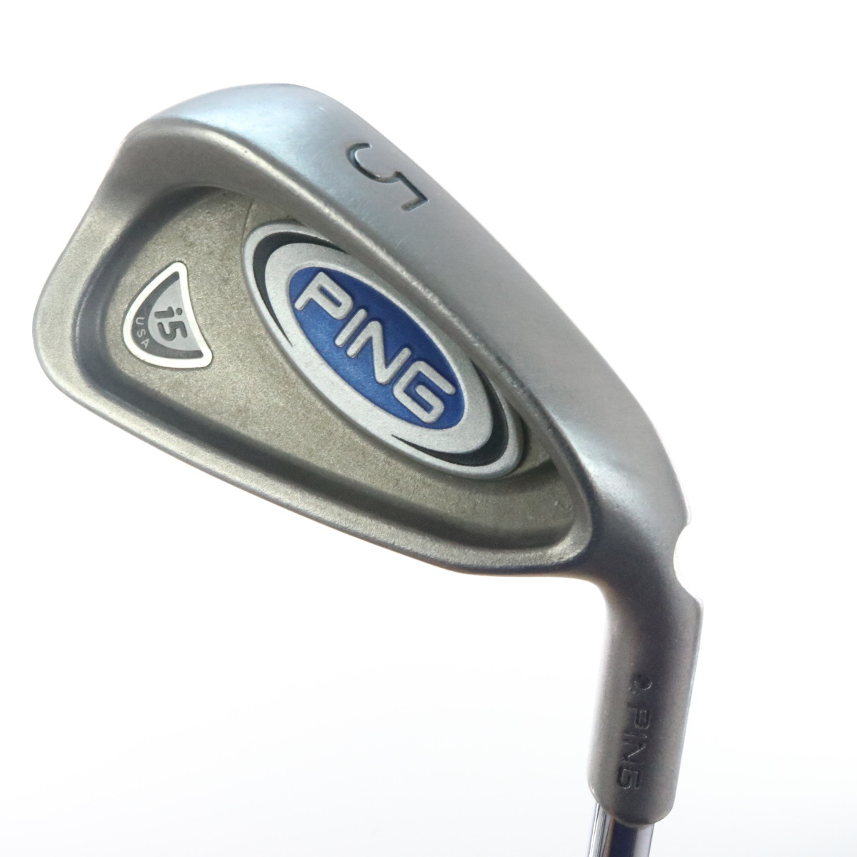 Ping i5 Individual 5 Iron Black Dot Steel Shaft Stiff Flex 32668A - Mr ...