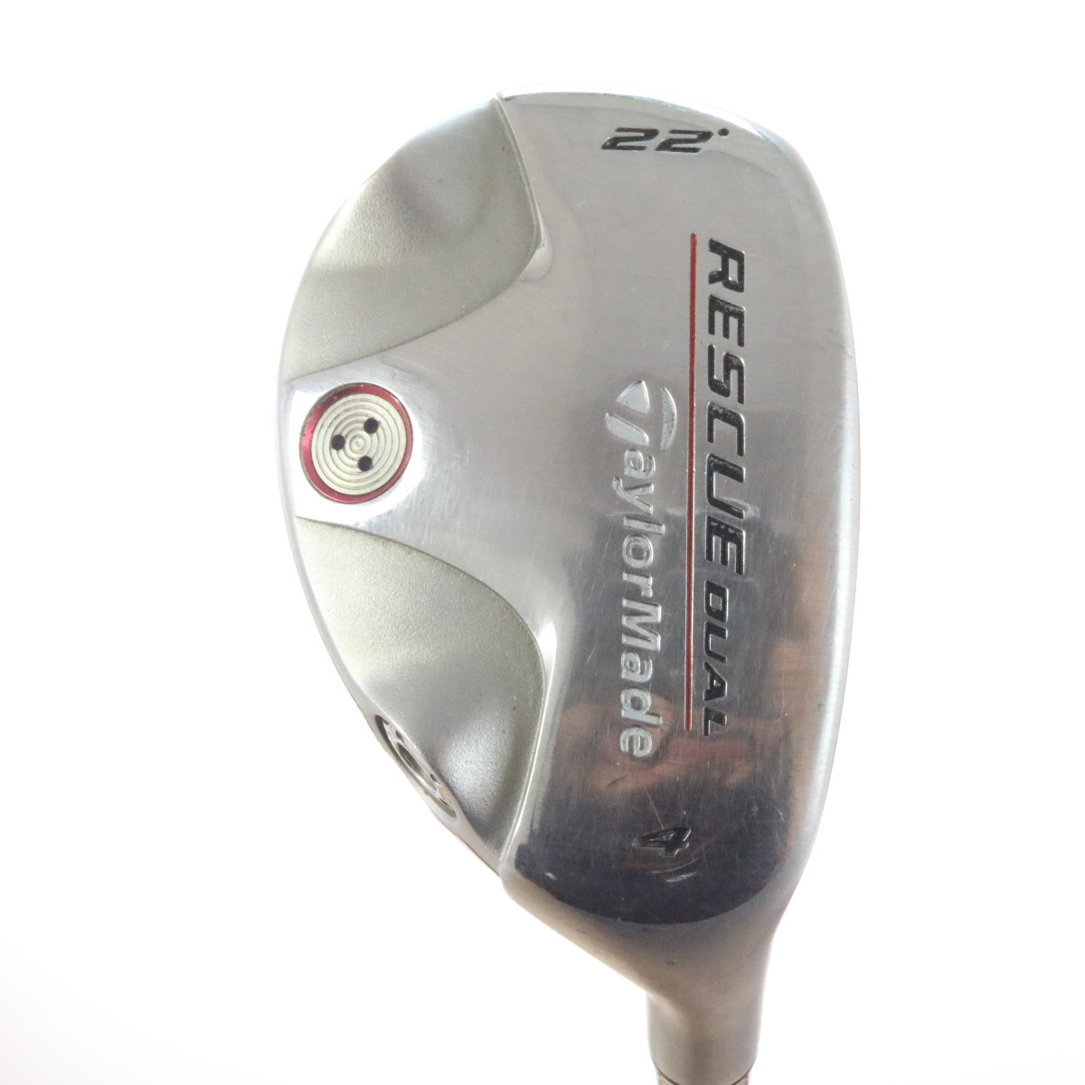 TaylorMade Rescue Dual 4 Hybrid 22 degrees Graphite M Senior Flex 32882G - Mr Topes Golf