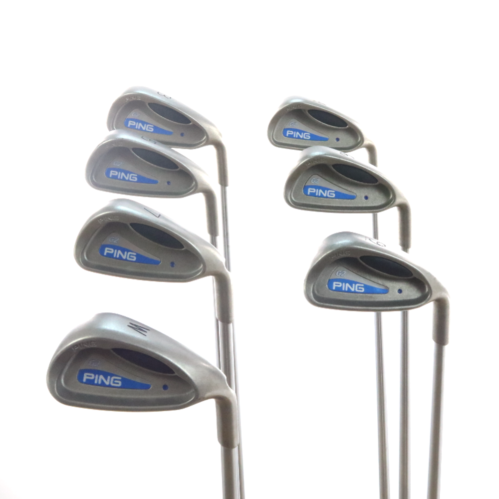 Ping G2 Iron Set Blue Dot Rifle Project X 6.0 Stiff Flex 33178A - Mr ...