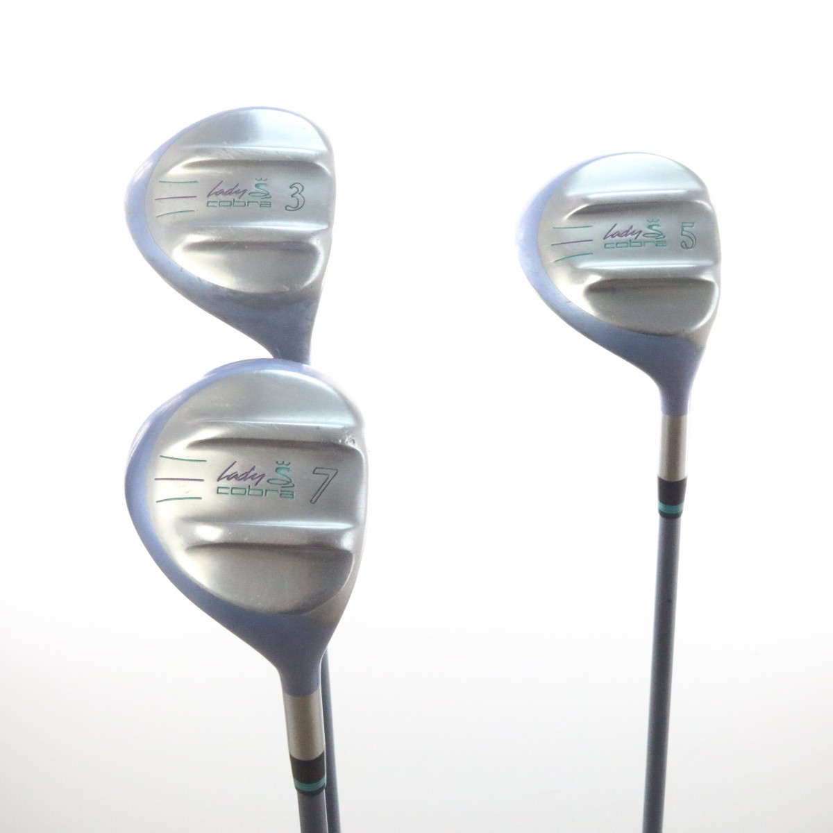 Lady Cobra Wood Set 3,5,7 Woods Graphite Ladies Flex 34234G - Mr Topes Golf