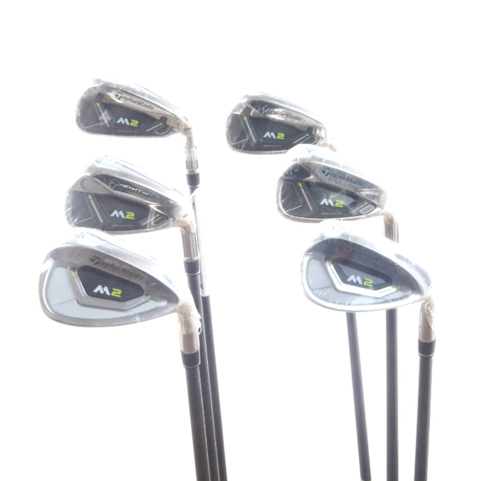 2017 TaylorMade M2 Iron Set 7-P,S,L Graphite REAX 55 A Senior Flex ...