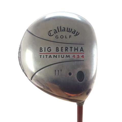 Callaway Big Bertha Ti 454 Driver 11 Degrees RCH 65w Regular Flex ...