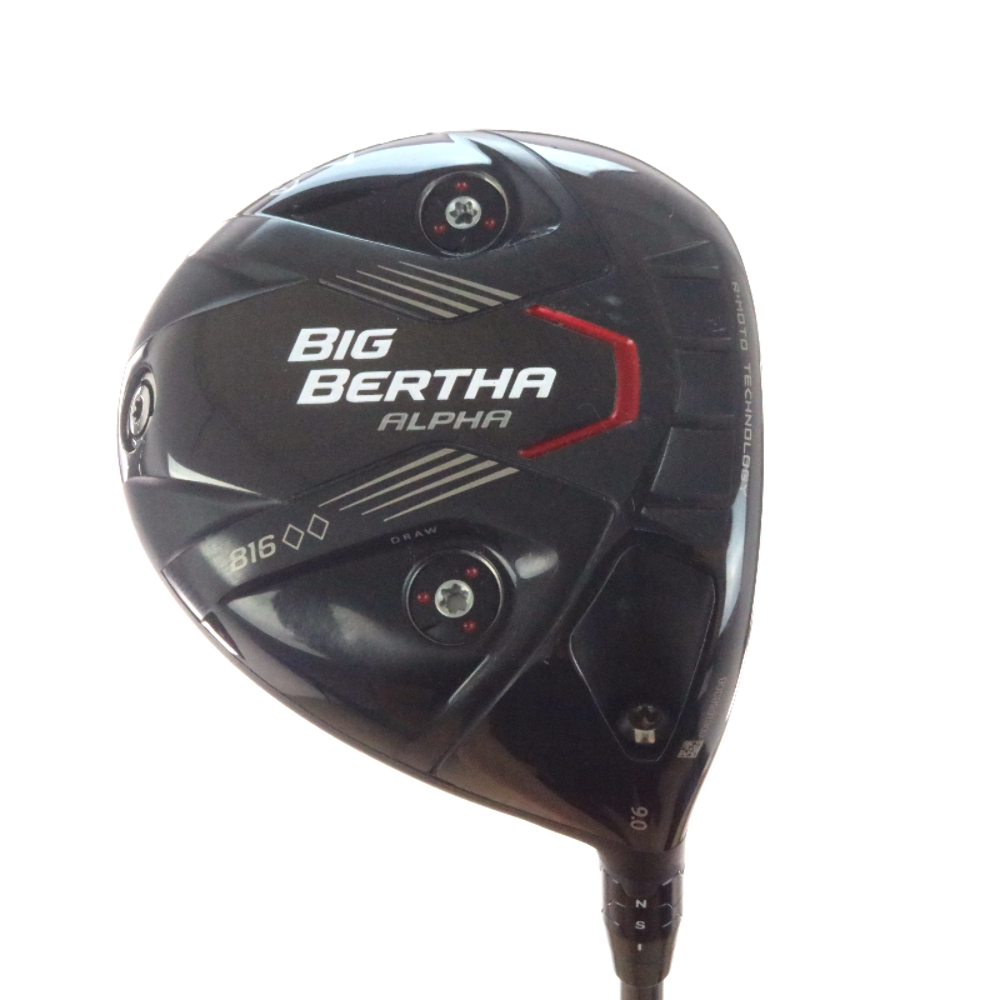 Callaway Big Bertha Alpha 816 Double Black Diamond Driver Stiff Flex ...