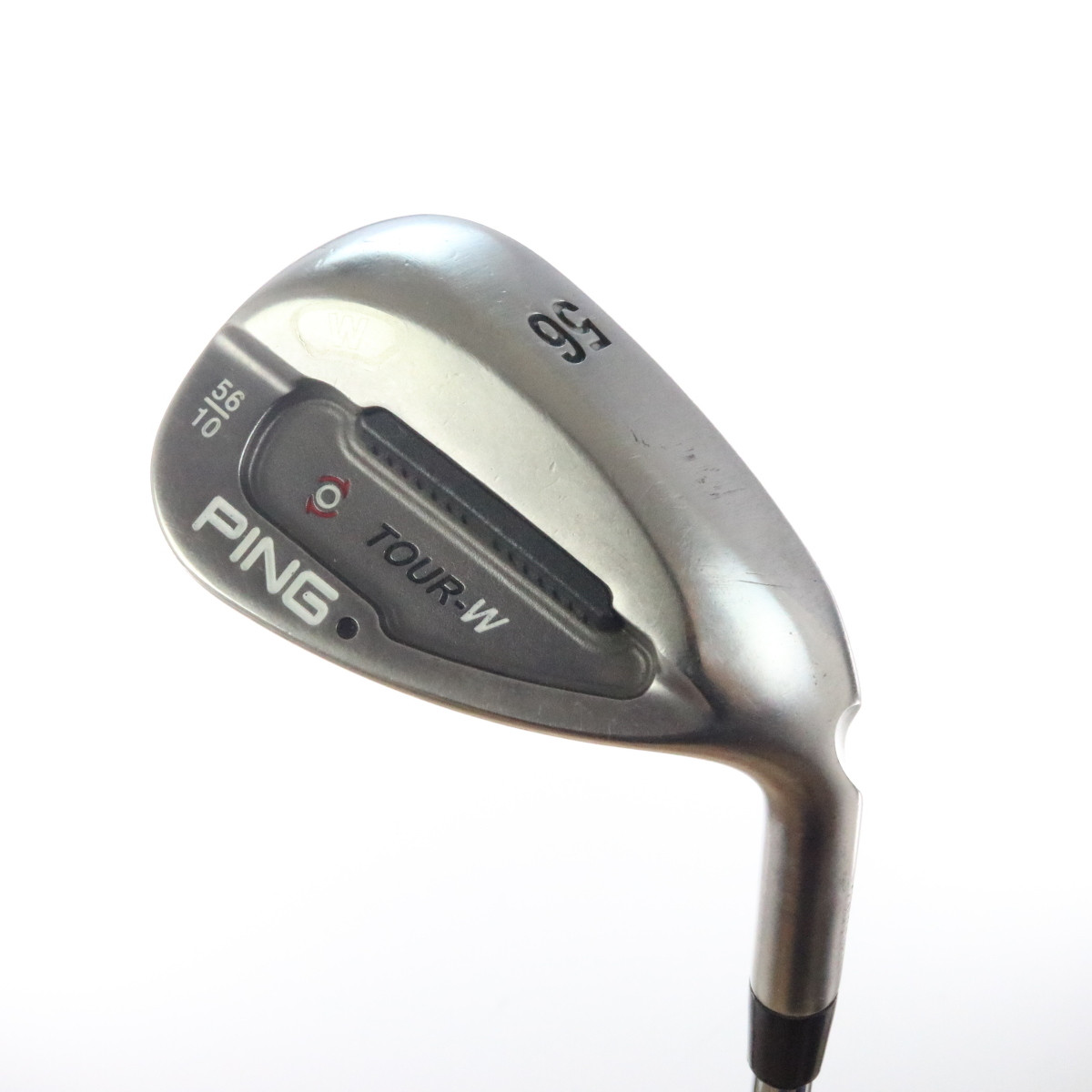 PING Tour-W Brushed Silver Wedge 56 deg Black Dot AWT Steel Stiff ...