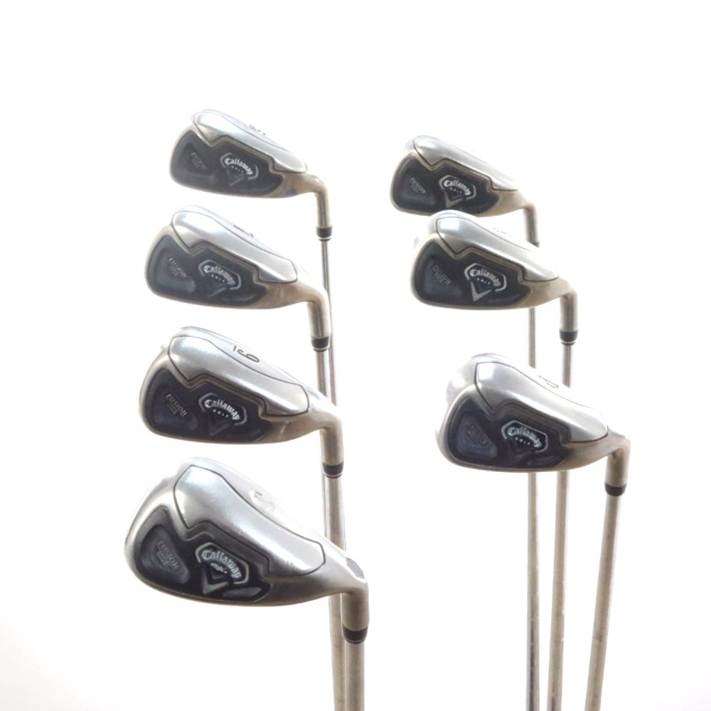 Callaway Fusion Wide Sole 5-P,S Iron Set Steel Shaft Uniflex Right ...
