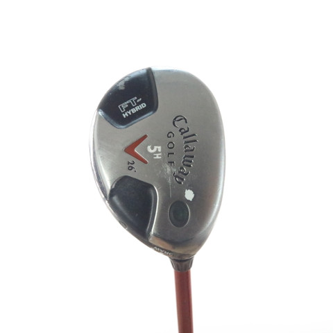 Callaway FT-Hybrid 5H Hybrid Draw 26 deg Aldila NVS Regular Flex 37300G - Mr Topes Golf