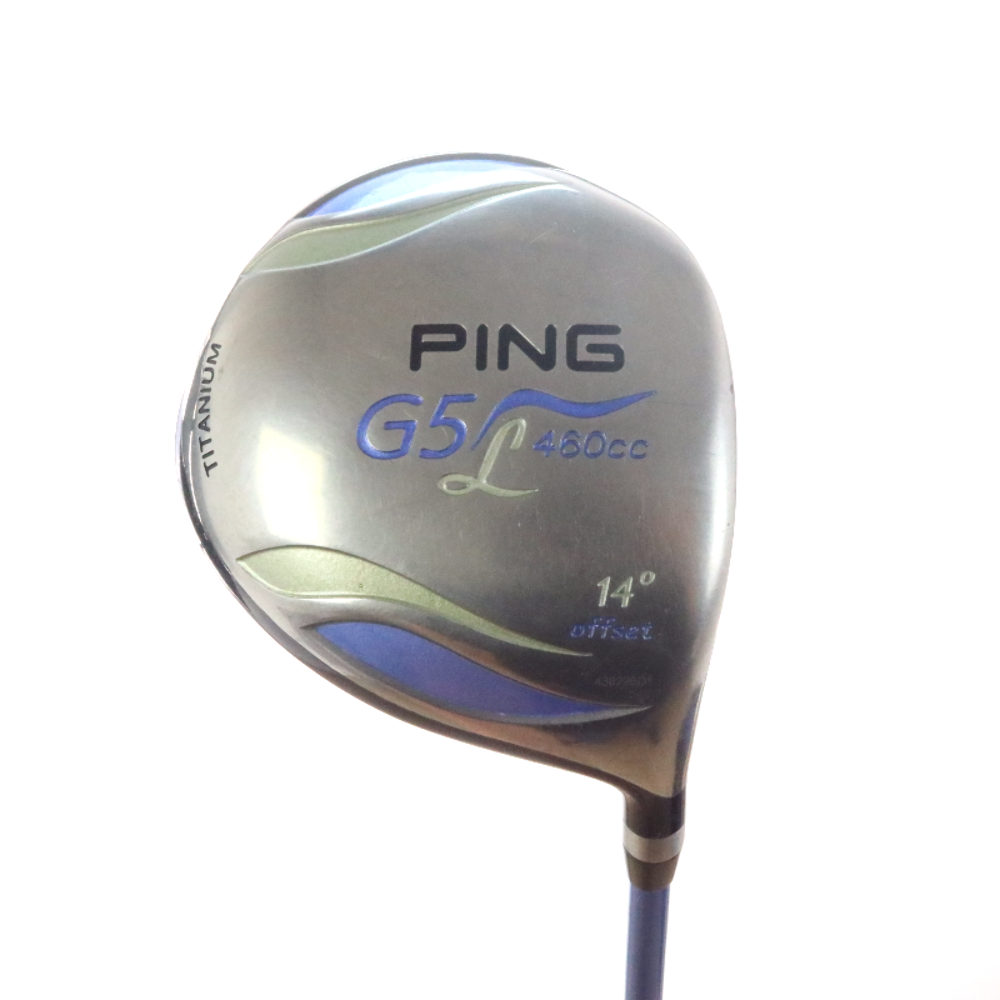 PING G5L 460cc Offset Driver 14 Degrees Graphite ULT 50D Ladies Flex ...