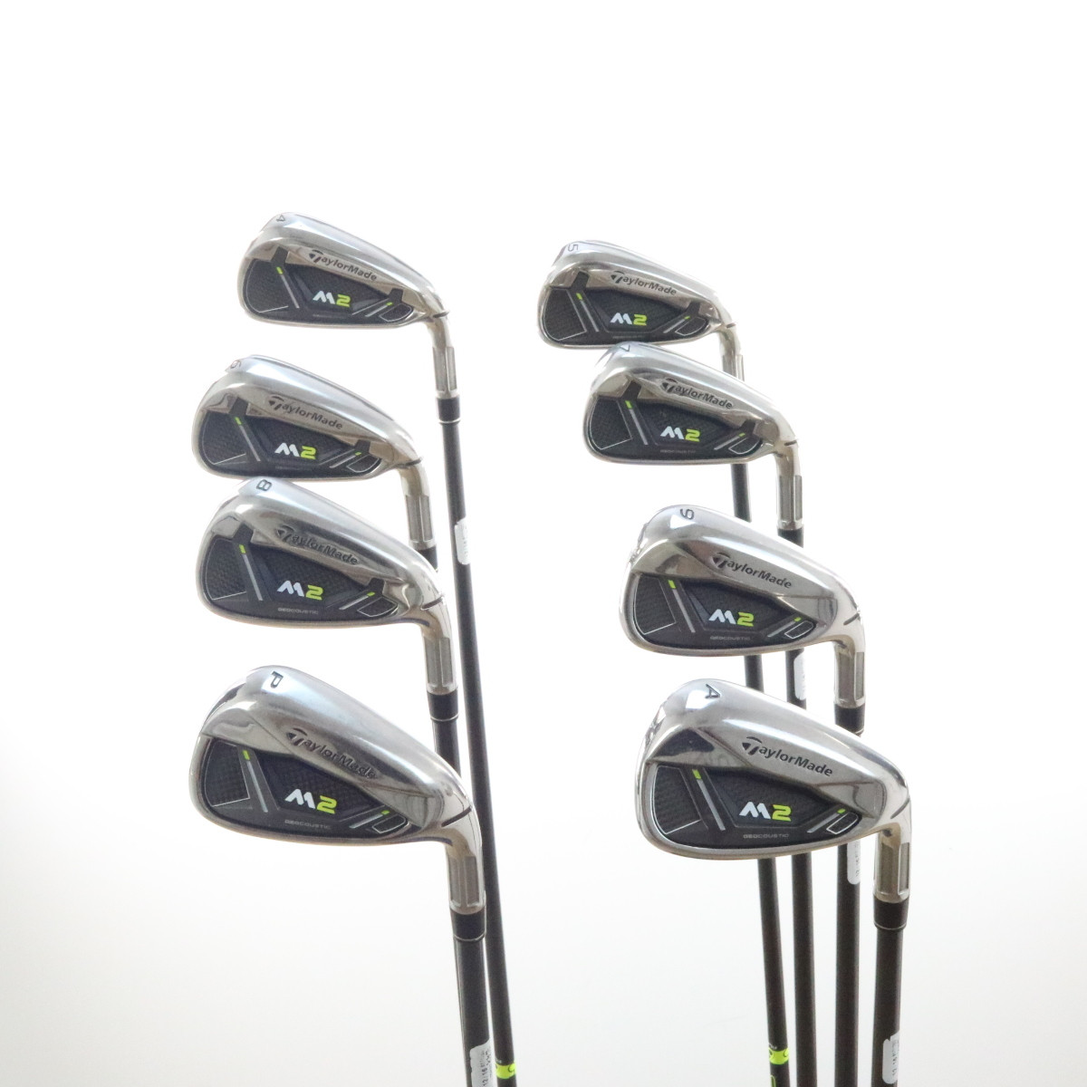 2017 TaylorMade M2 Iron Set 4-P,A Graphite REAX 65 Regular Flex 37327G ...