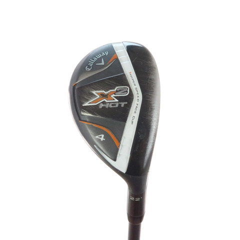 Callaway X2 Hot 4 Hybrid 22 Degrees Graphite 60-R Regular Flex 37812A - Mr Topes Golf