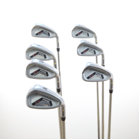 Ping I25 4-W Iron Set Yellow Dot CFS Steel Shaft Senior Flex 38032G ...