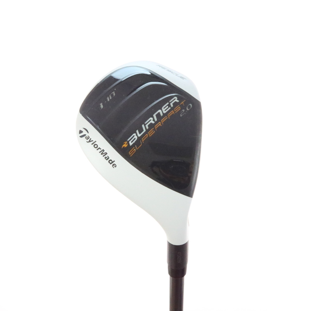 TaylorMade Burner Superfast 2.0 3 Rescue 18 Degrees REAX 60 Stiff Flex ...