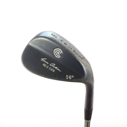 Cleveland Reg. 588 GunMetal S Sand Wedge 56 Degrees Steel Shaft Stiff ...