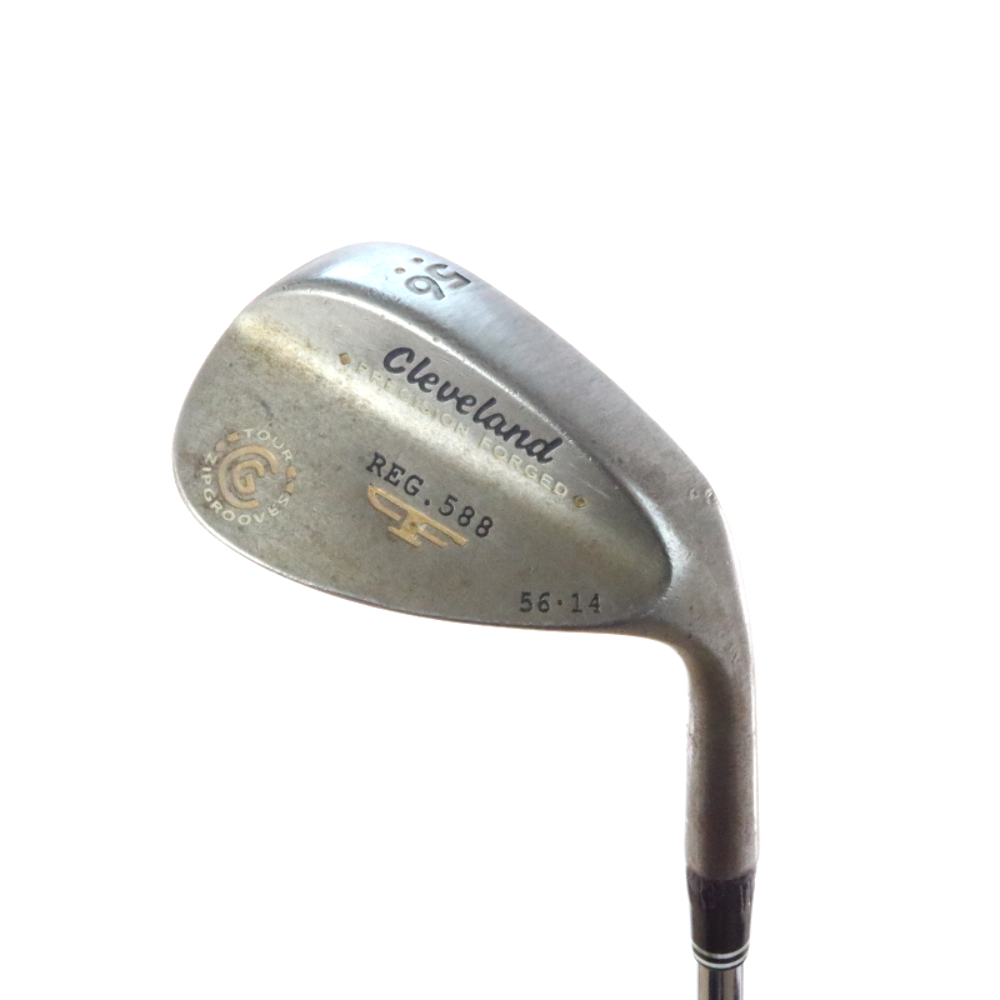 Cleveland Reg 588 Precision Forged Wedge 56 Degrees 56.14 Steel Shaft ...