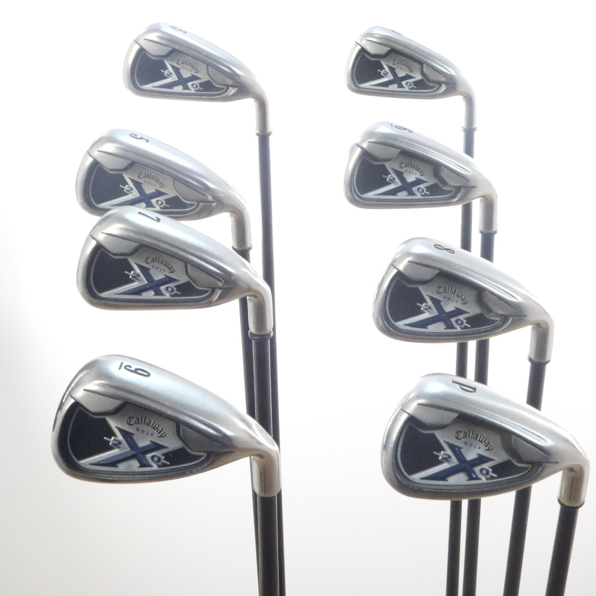 Callaway X-20 Iron Set 3-P Graphite Shaft Stiff Flex 38836G - Mr Topes Golf