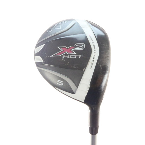 Callaway X2 Hot 5 Wood 19 Degrees Graphite Aldila W Ladies Flex 39507A - Mr Topes Golf