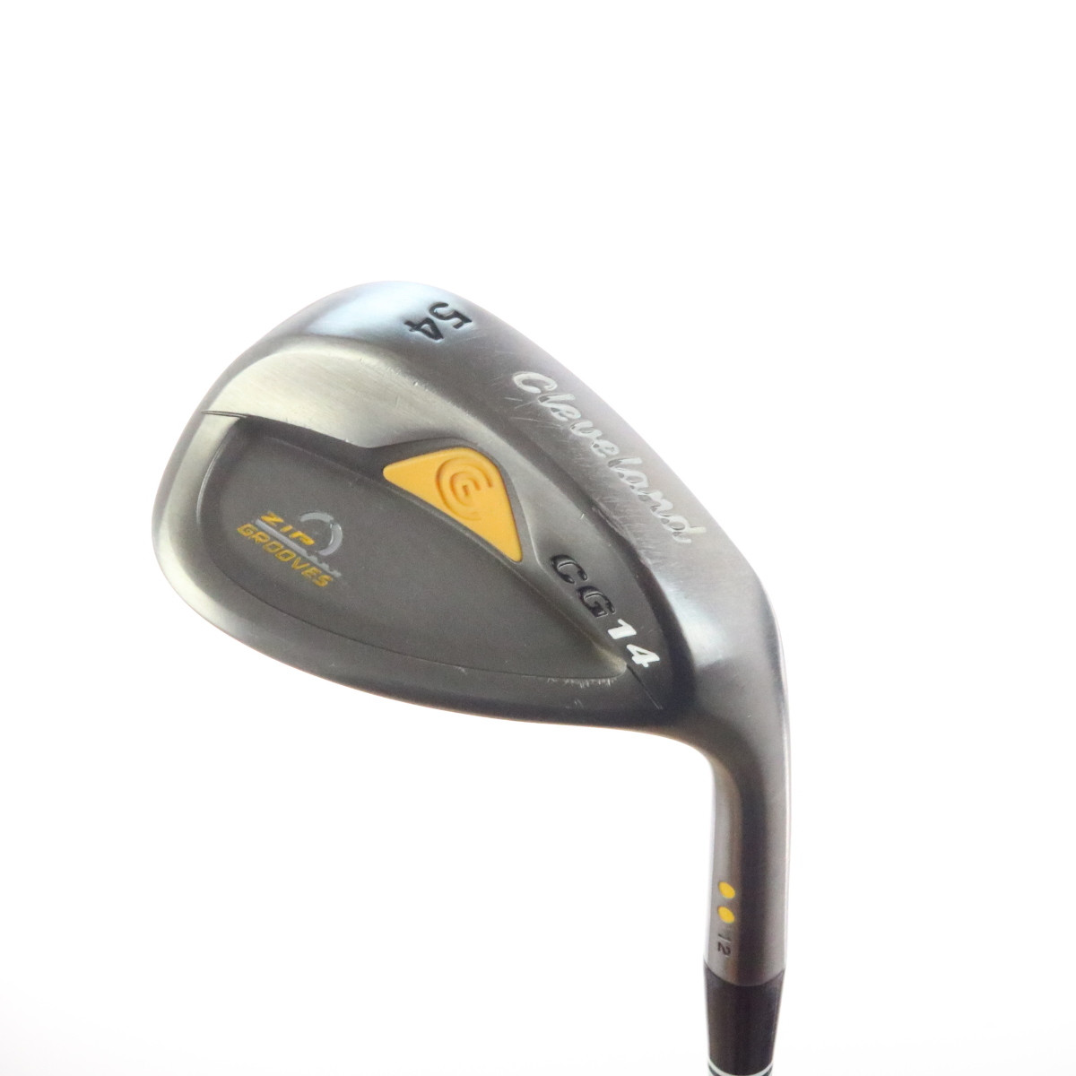 Cleveland CG14 Black Pearl Wedge 54 deg 54.12 Traction Steel Shaft ...