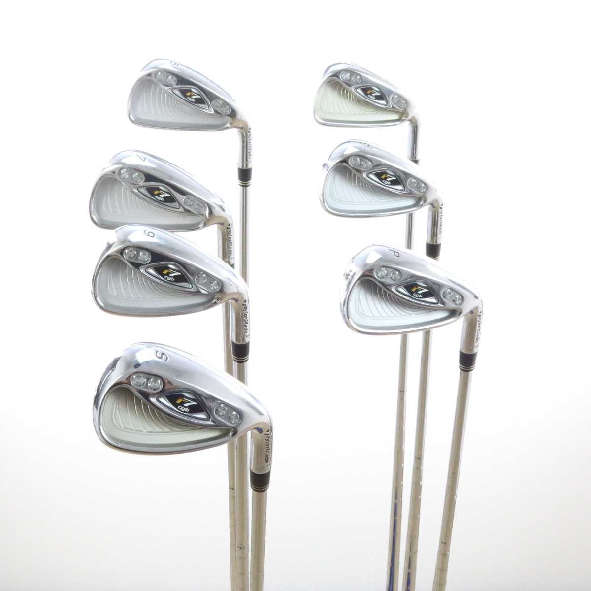 TaylorMade R7 CGB Max Iron Set 5-P,S Steel Shaft T-Step Regular Flex ...