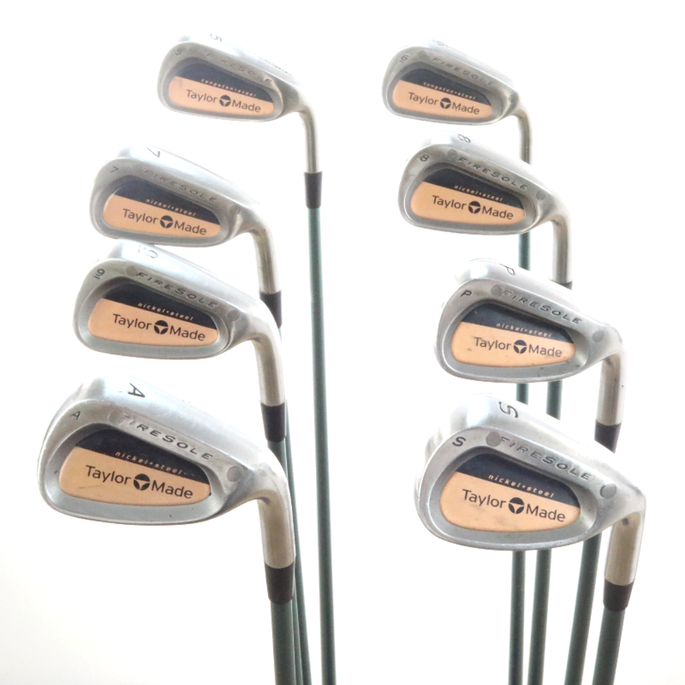 TaylorMade FireSole Iron Set 5-P,A,S Graphite G-Loomis Regular Flex ...