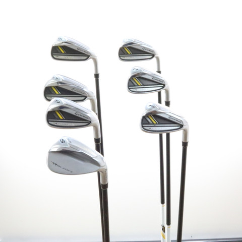 TaylorMade RBladez Iron Set 5-P,S Rocketfuel Graphite Ladies Flex ...