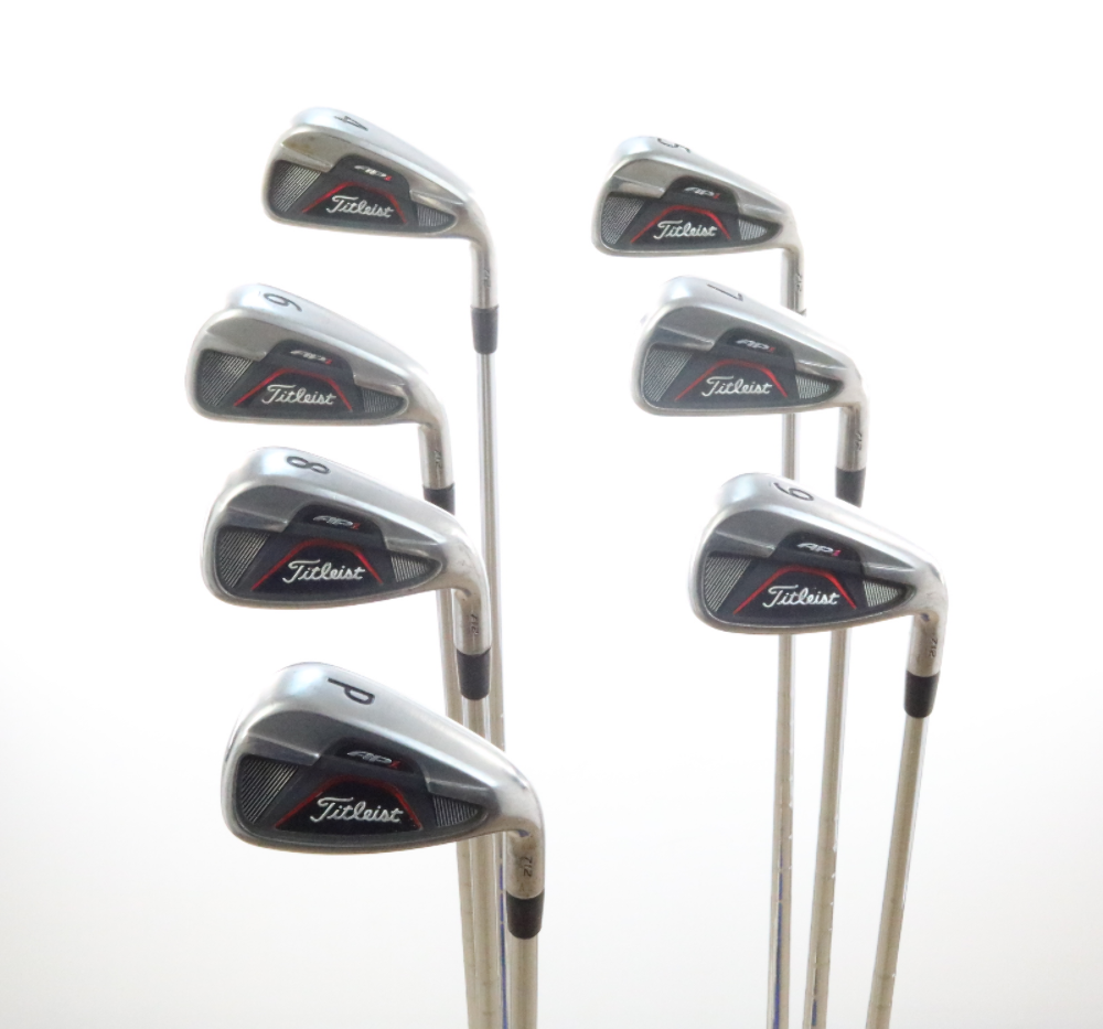 Titleist AP1 712 Iron Set 4-P N.S Pro Steel Shaft Regular Flex 40004G - Mr Topes Golf
